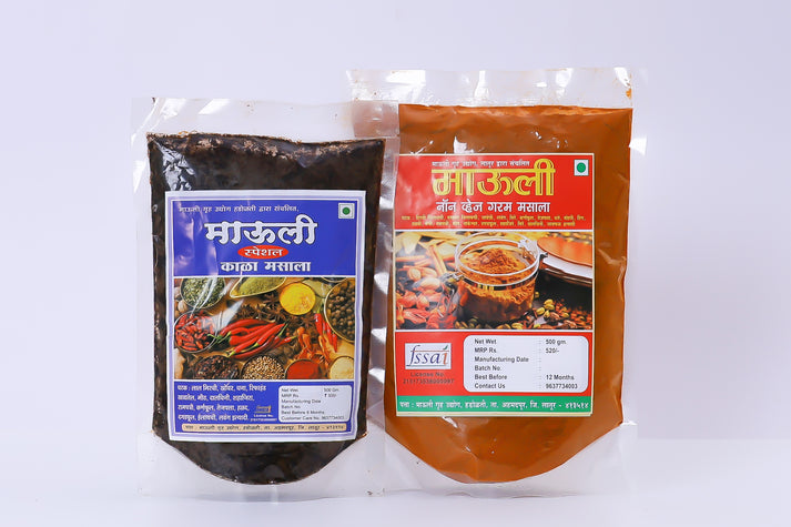 Special Kala Masala & Non-veg Masala Combo – Mauli Masale