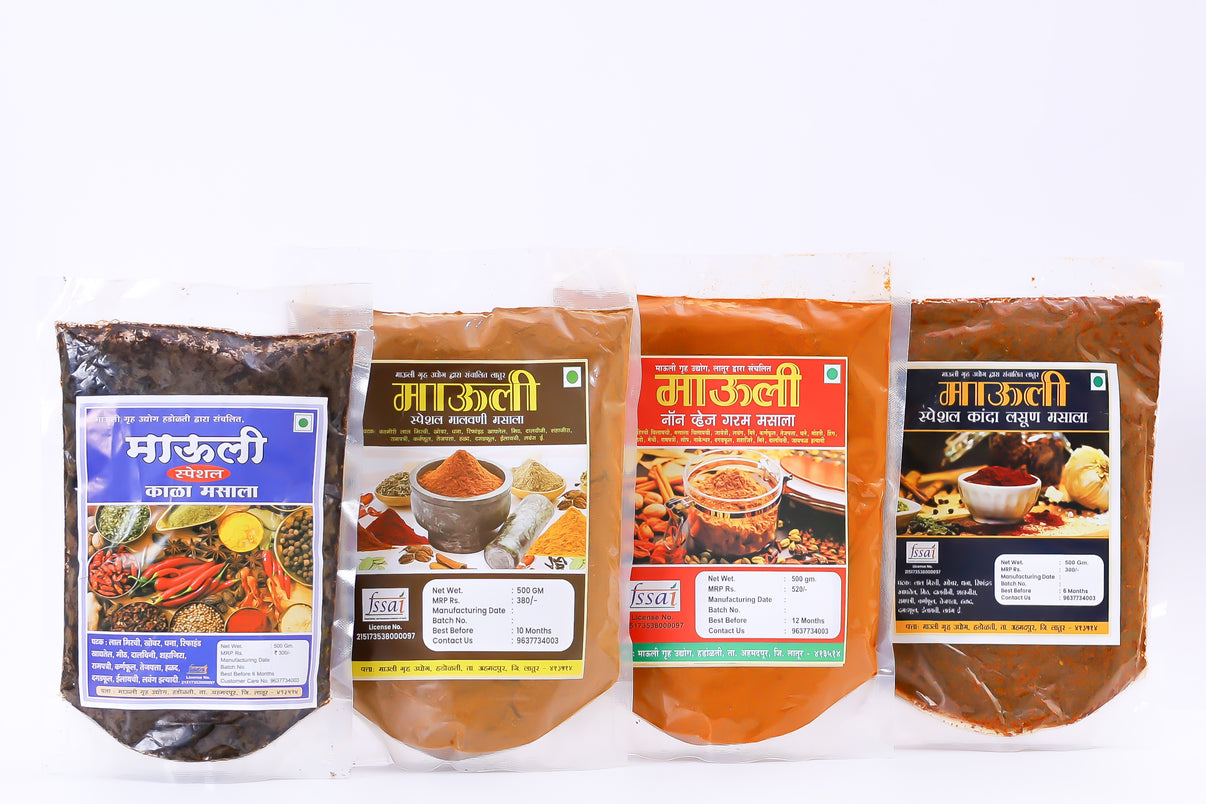 Combo of 4 Masale – Mauli Masale